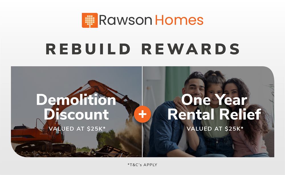 Knockdown Rebuild Specialist in Sydney & NSW | Rawson Homes