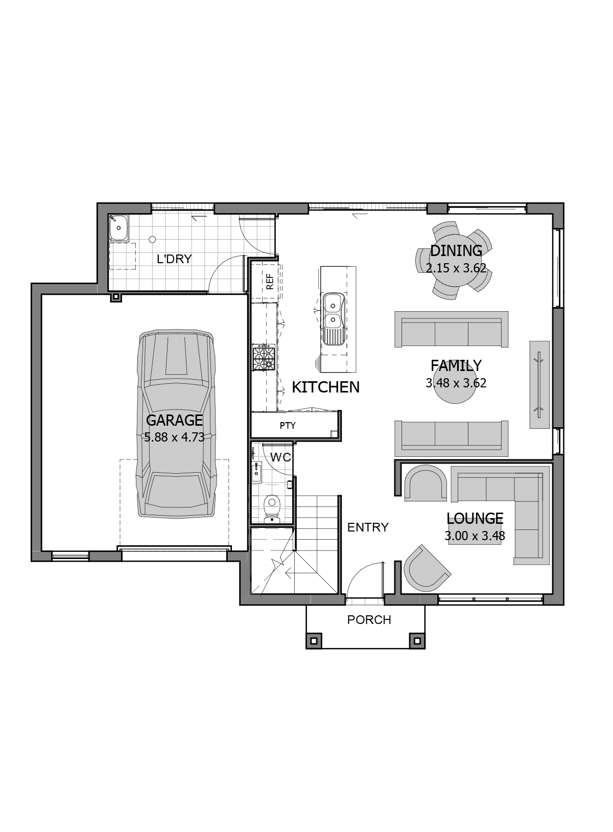 Pallaro Double-Storey Home | Rawson Homes